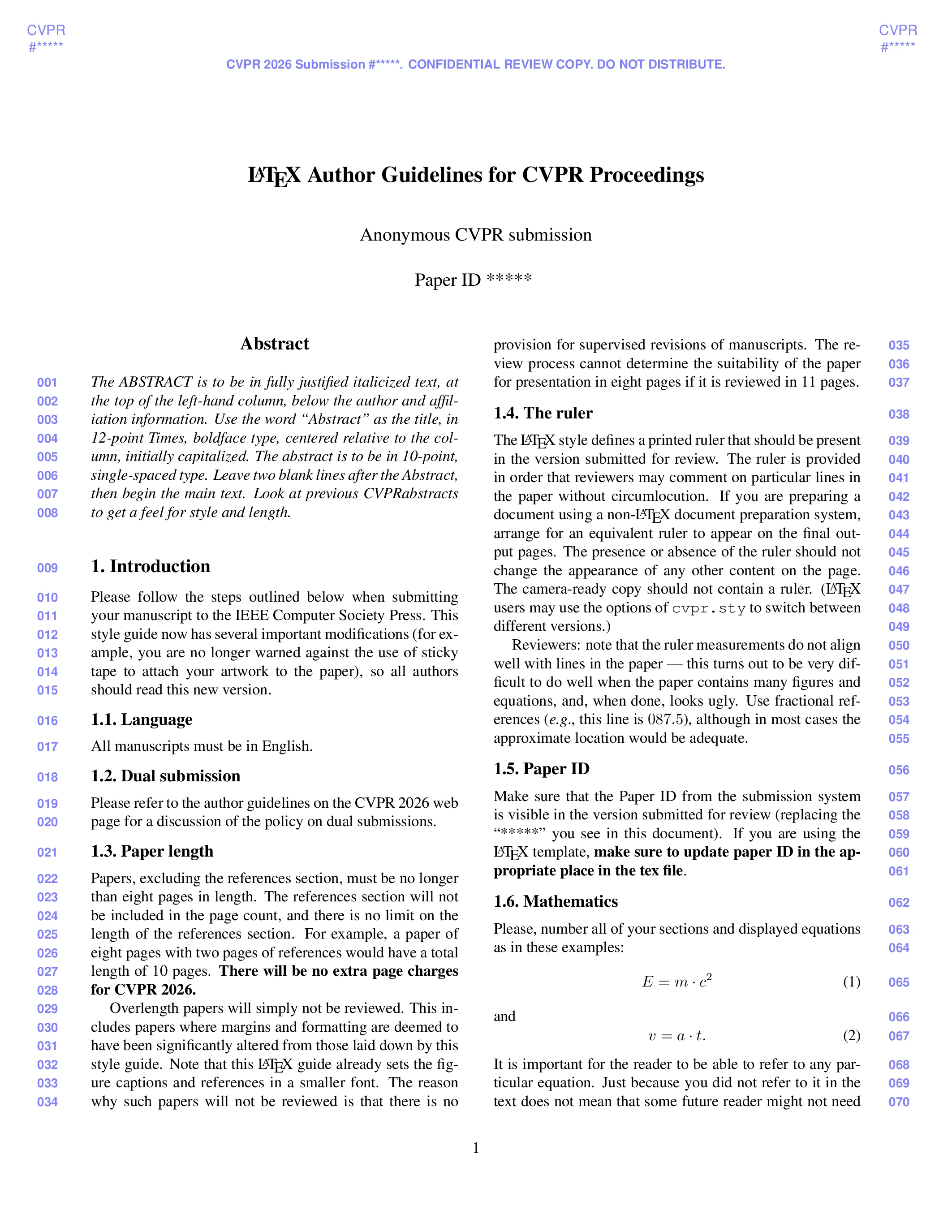 CVPR 2026 LaTeX Template - Free Author Kit | Coauthor